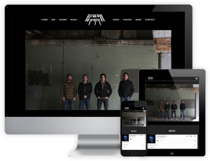 BAND WEBSITE: BEACON PROJECT - Jawfish Digital